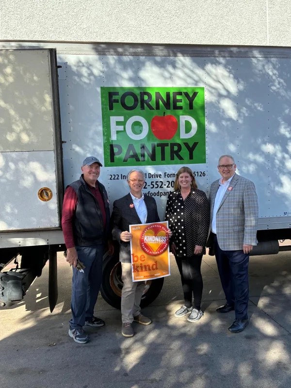 Forney Food Pantry Receives Significant Donation Amid Kindness Week