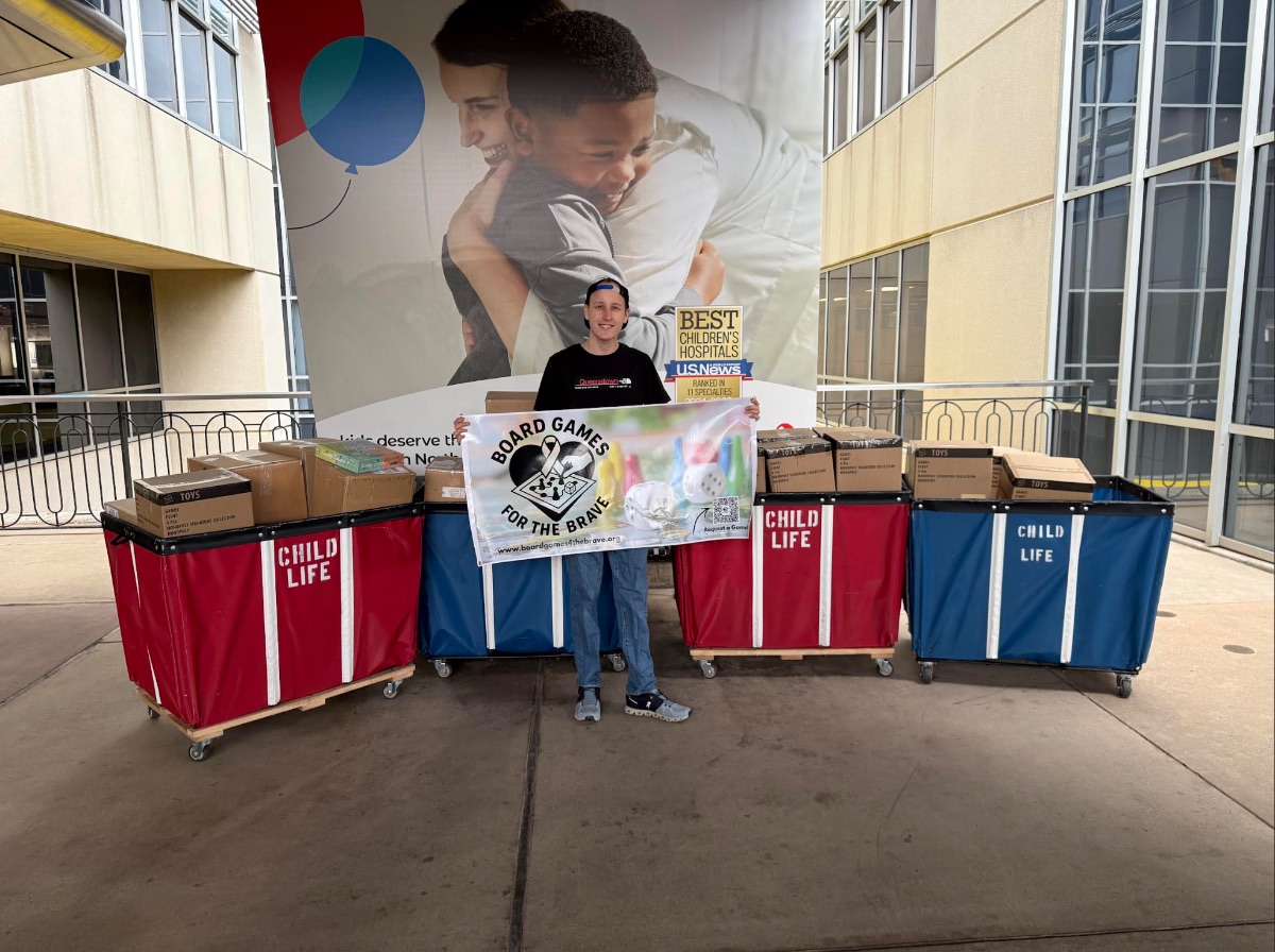 Forney High School Junior Adam Salgado Donates Over 300 Board Games to ...