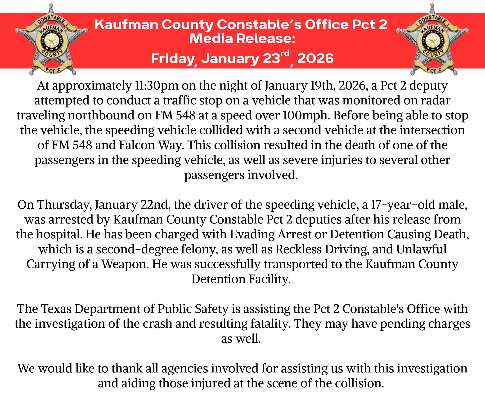 Tragic Collision in Forney Leaves One Dead, Several Injured Following ...