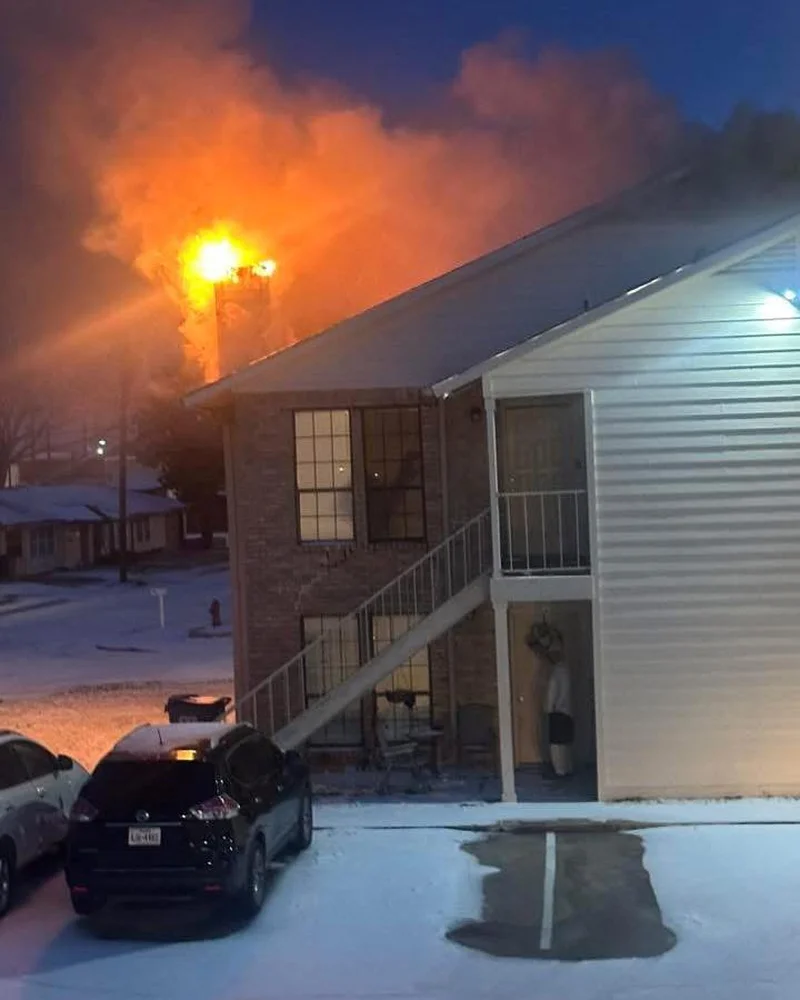 Community Rallies to Support Family Displaced by Apartment Fire in Forney