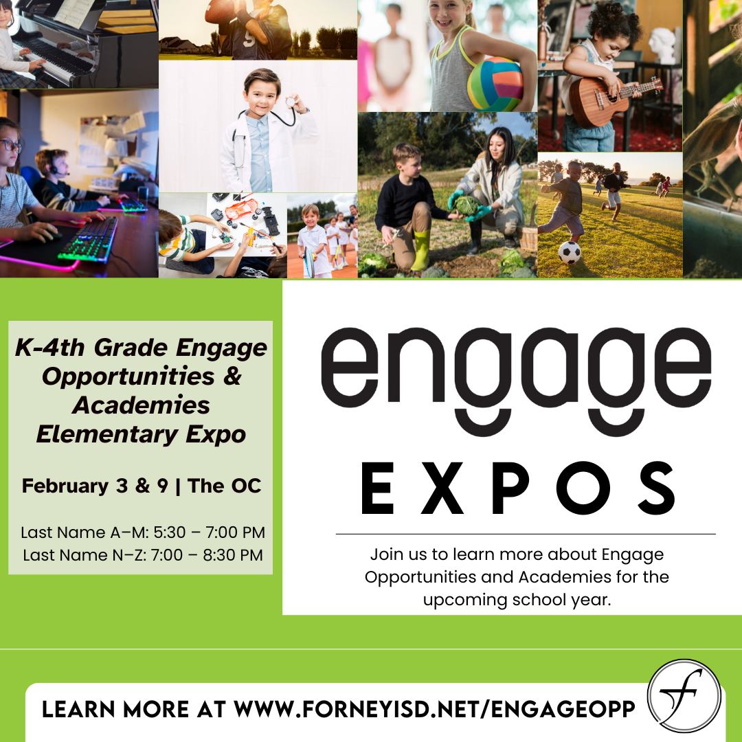 Forney ISD Welcomes Incoming Kindergarten Families with Engage Expos
