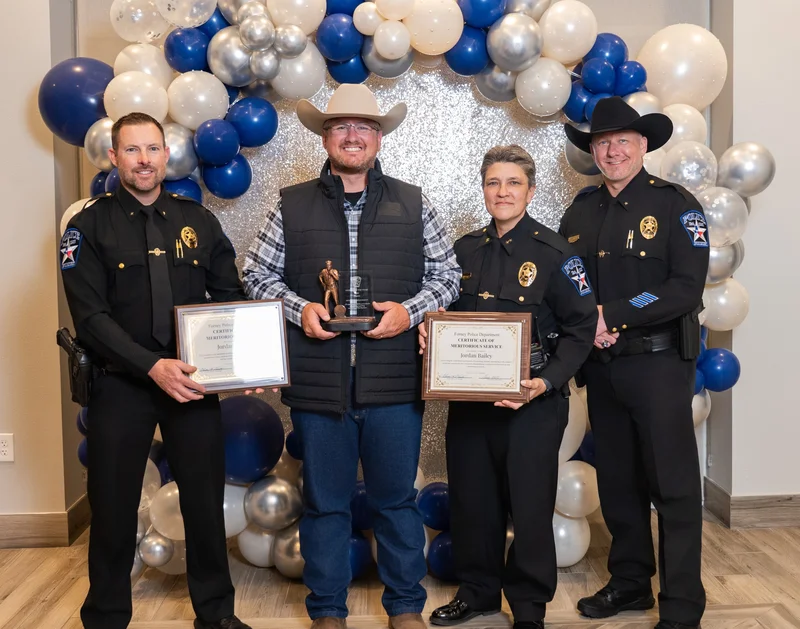 Forney Police Department Honors Excellence at Inaugural Annual Awards ...