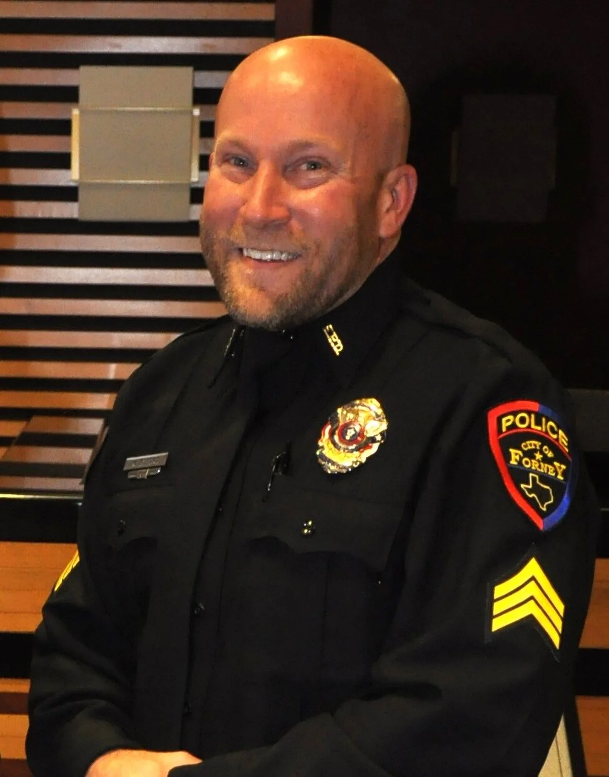 Forney PD Celebrates Sergeant Mike Byford's Achievement in Criminal Justice