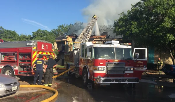Children playing with fire believed to be cause of Terrell apartment fire