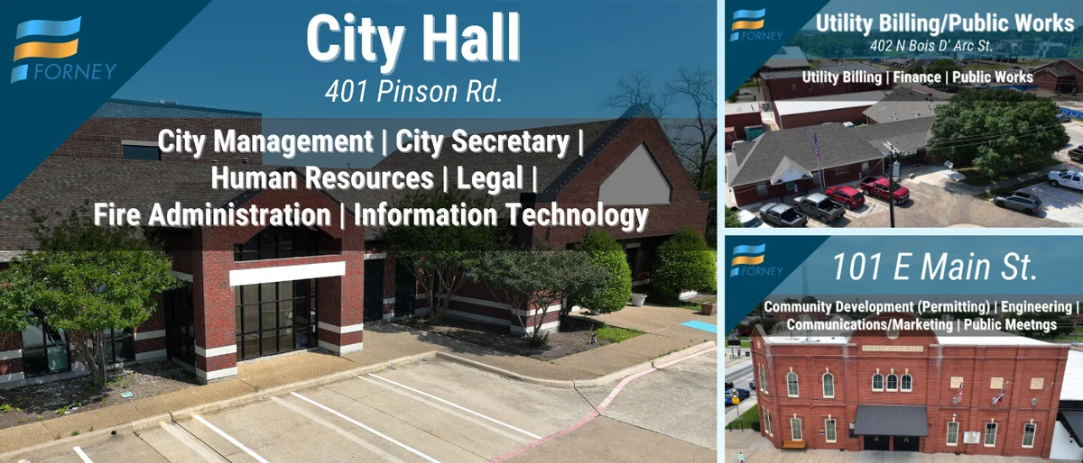The City Of Forney Announces New City Hall Location
