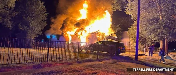 Terrell home destroyed in early morning fire